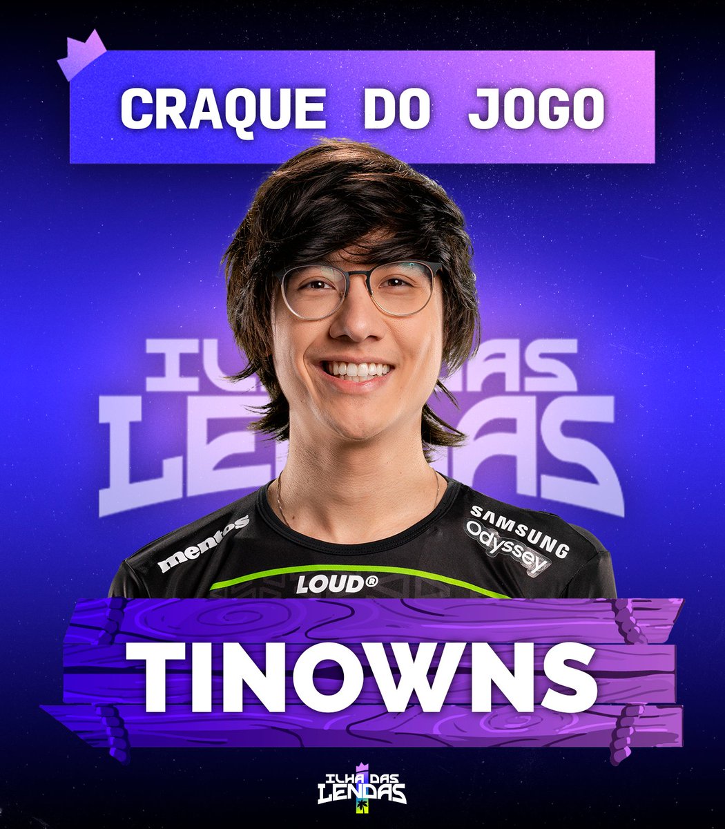 Ilha das Lendas 🏝️ on Twitter: "Liberty x LOUD - 4ª rodada 👑 Craque do jogo: Tinowns 🎣 Bagre do ...