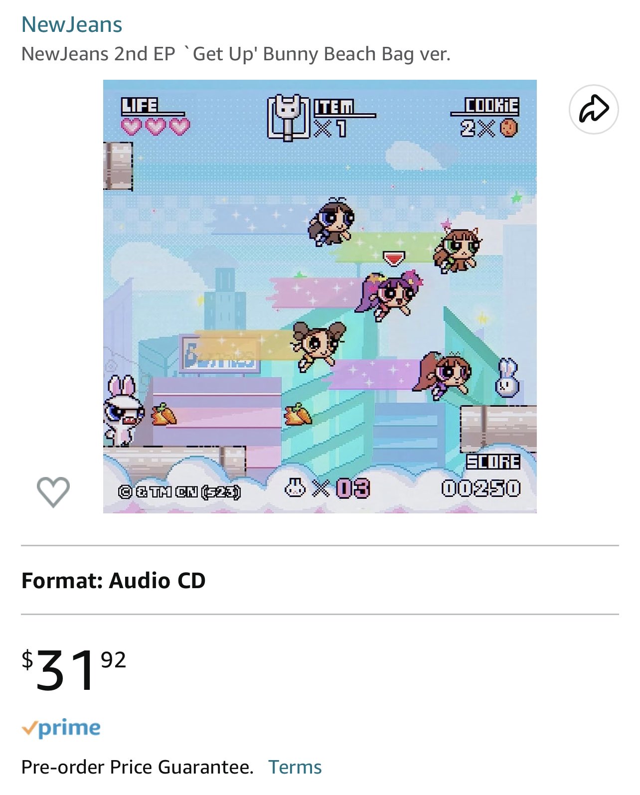 NewJeans USA on Twitter: "💿 Pre-order ‘Get Up’ on Amazon! Bunny Beach Bag ver: https://t.co ...