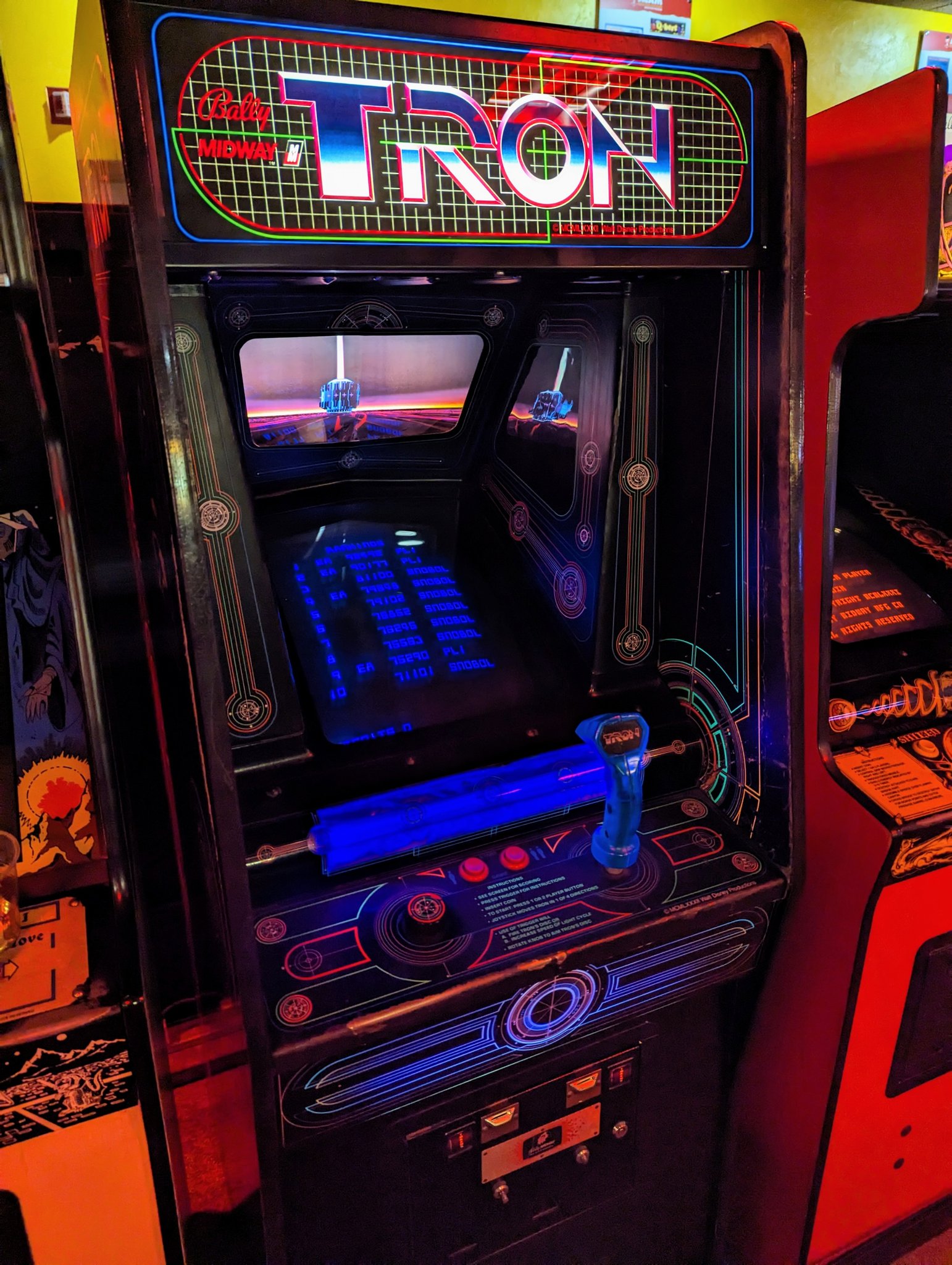 Tron Arcade Machine