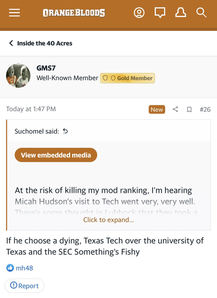 Message Board Geniuses on Twitter: "#Texas may lose a recruit to #TexasTech."