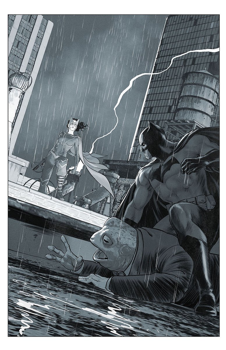 「JSA #4. Batman, the Huntress and Mr. Toad.」Mikel Janínの漫画