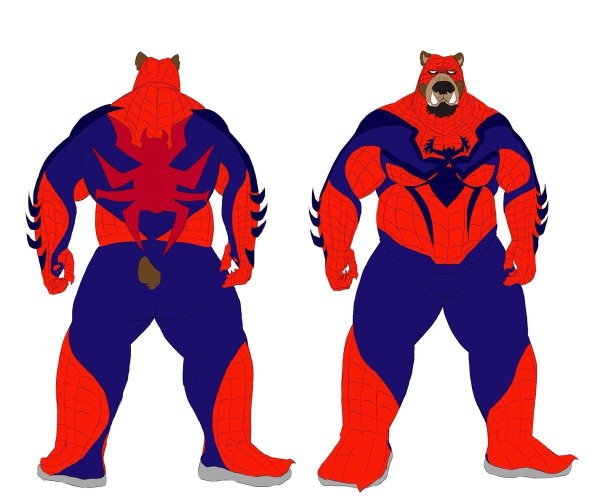 Señor Wolfy on Twitter: "RT @MisfitBeaw: Spider-Bear concept art"