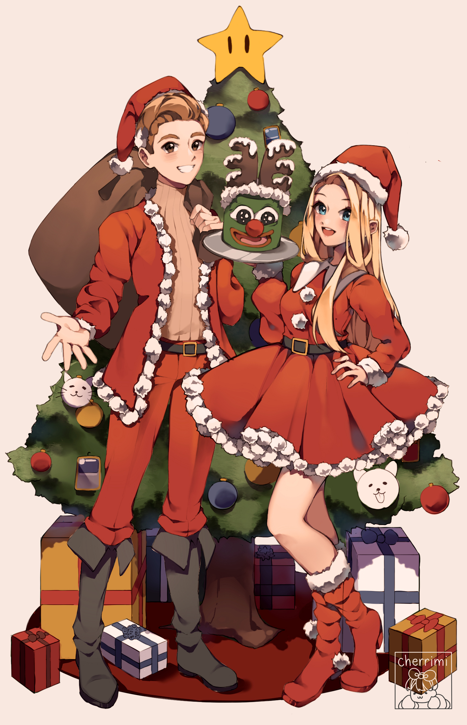 cherrimi 🍒 on Twitter: "12/25/20 | Mogul Christmas @qtcinderella @LudwigAhgren this is a classic ...