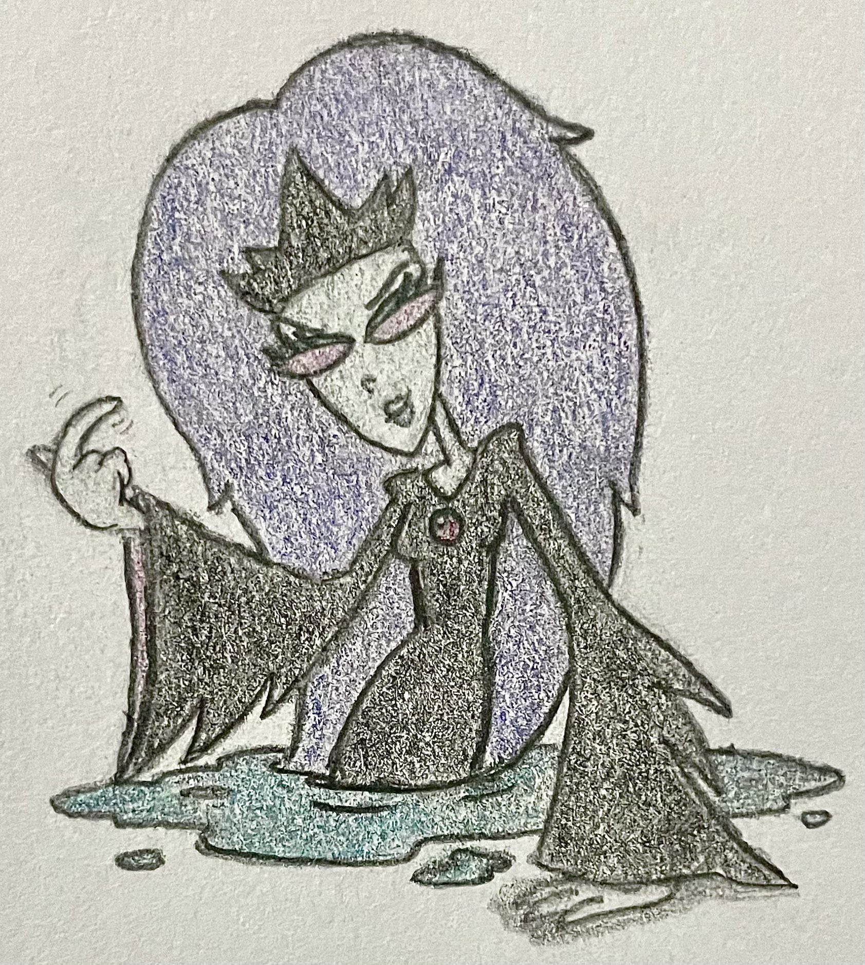 Courage The Cowardly Dog Queen Of The Black Puddle