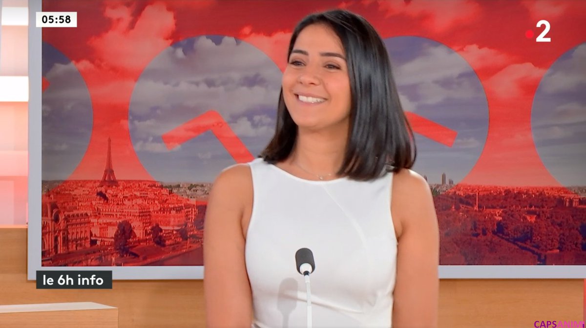Caps'Anim on Twitter: "📺 @zohrabenmiloud aujourd'hui pour le 6h Infos sur France 2"