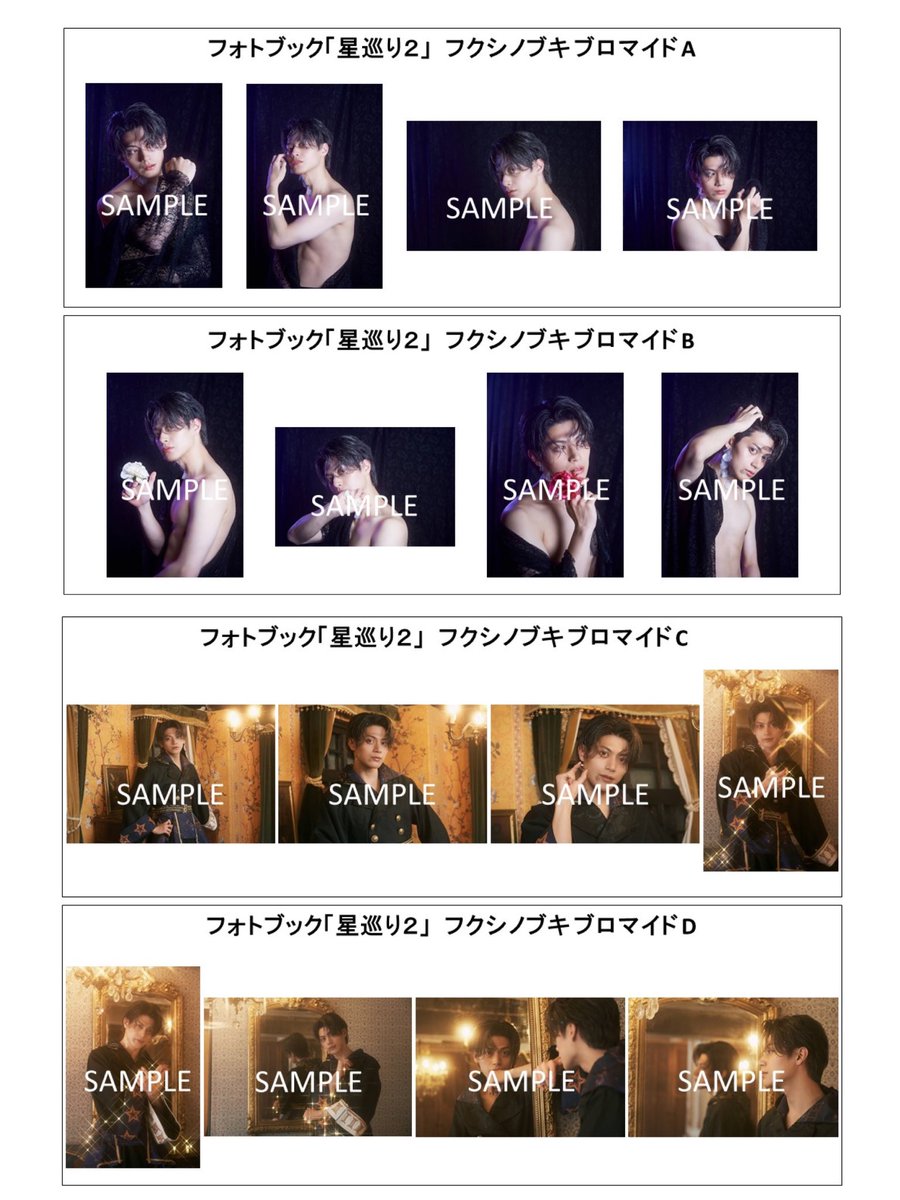 シブツタ2.5d on Twitter: "【売場情報】 フォトブック「#星巡り2」 シブツタ限定ブロマイド \6/23(金)から販売🌟／ #杉江大志 さん #フクシノブキ さん #山縣悠己 ...