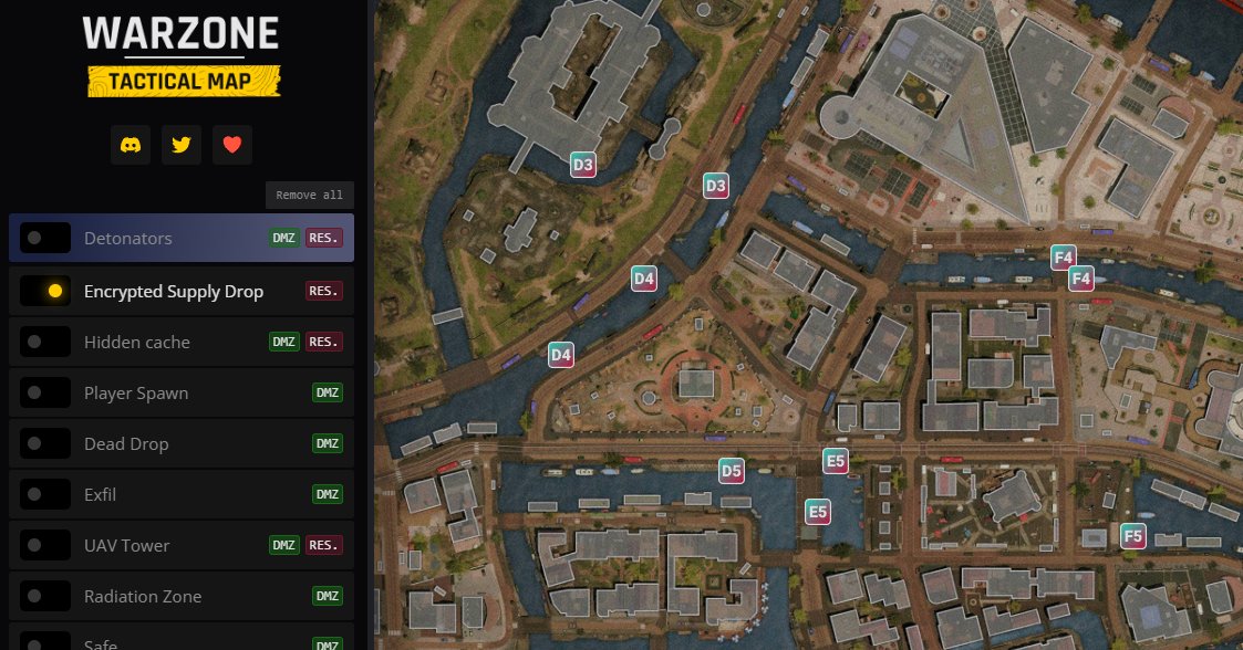 DMZ & Warzone Interactive Tactical Map on Twitter: "You also want to complete the Secret ...