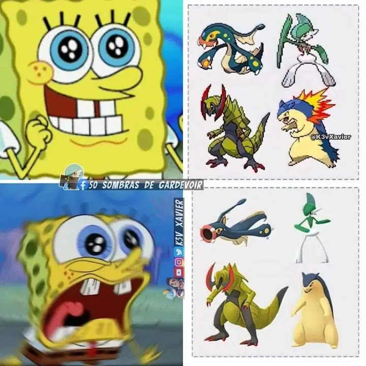 Spongebob Meme How Tough Am I Pokemon
