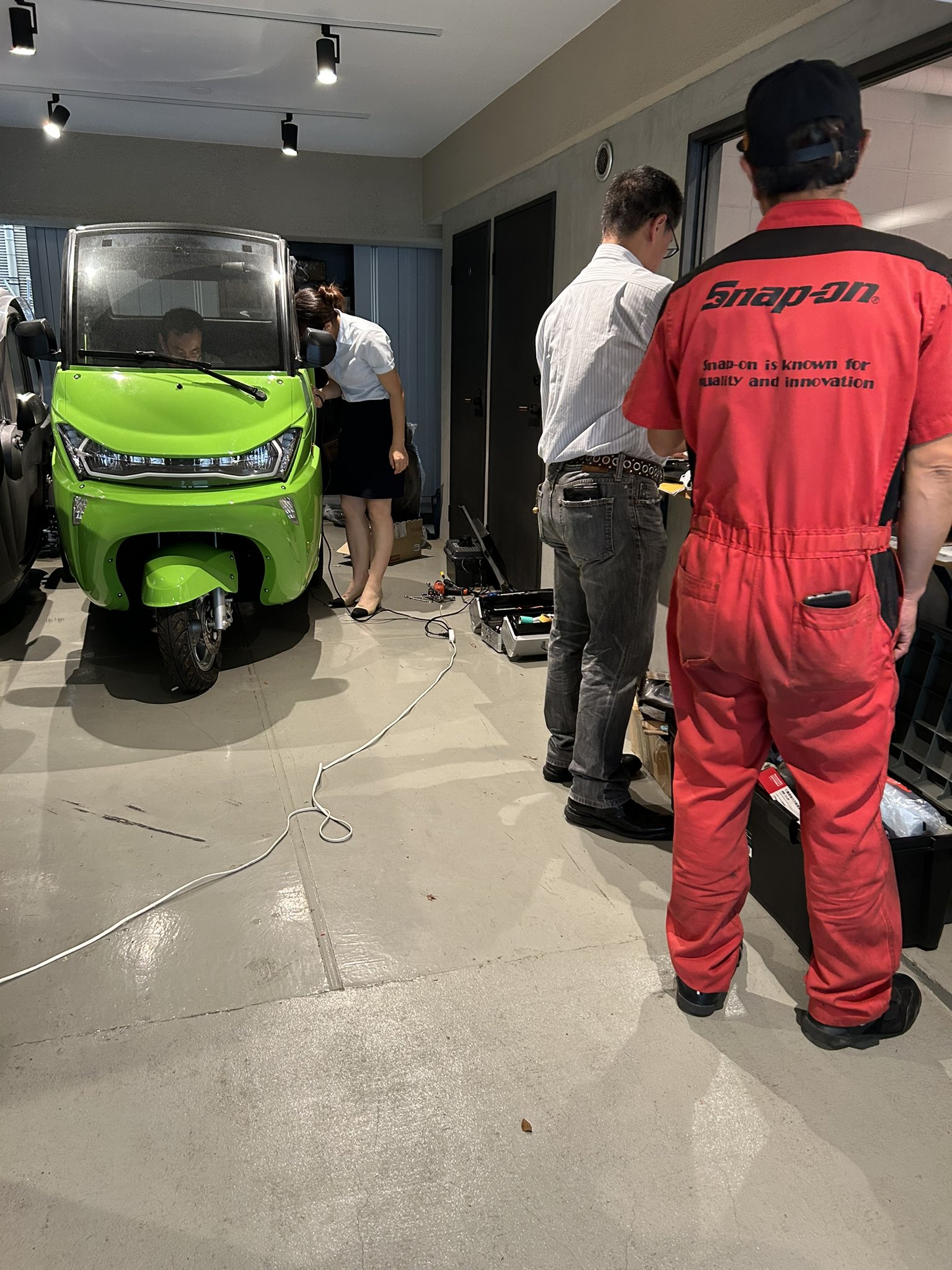 EV-LAND //小型EV【販売】【試乗】//@新型EV《ZINMA》 on Twitter: "//EV-LAND// 先日行ったZINMAの技術研修の様子を少し👀 ご購入に伴い一層ご安心 ...