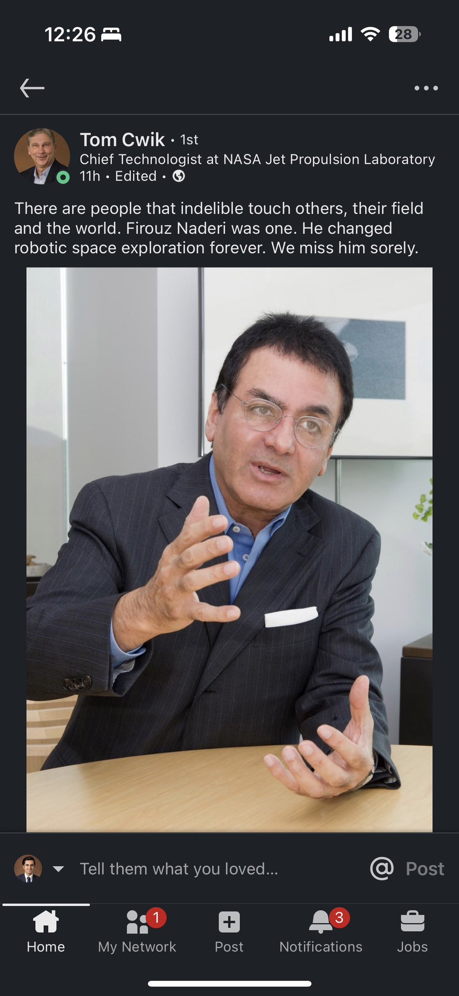 Nasa Chief Technologist