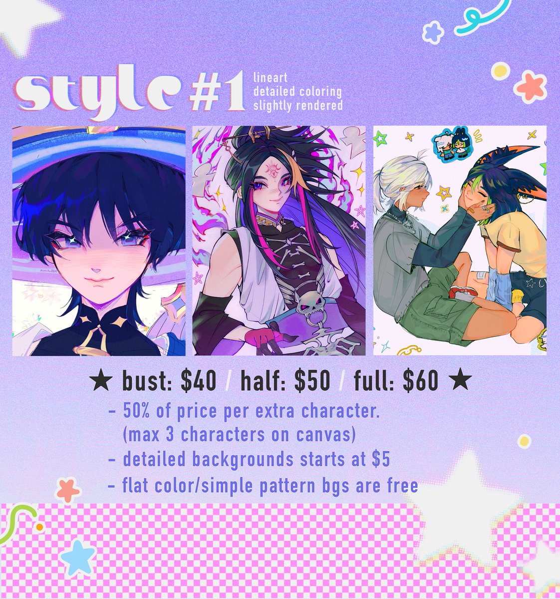 elaine ! comms open ! on Twitter: "[RTs are appreciated 🥺💓] hello helo!! im opening comms again ...