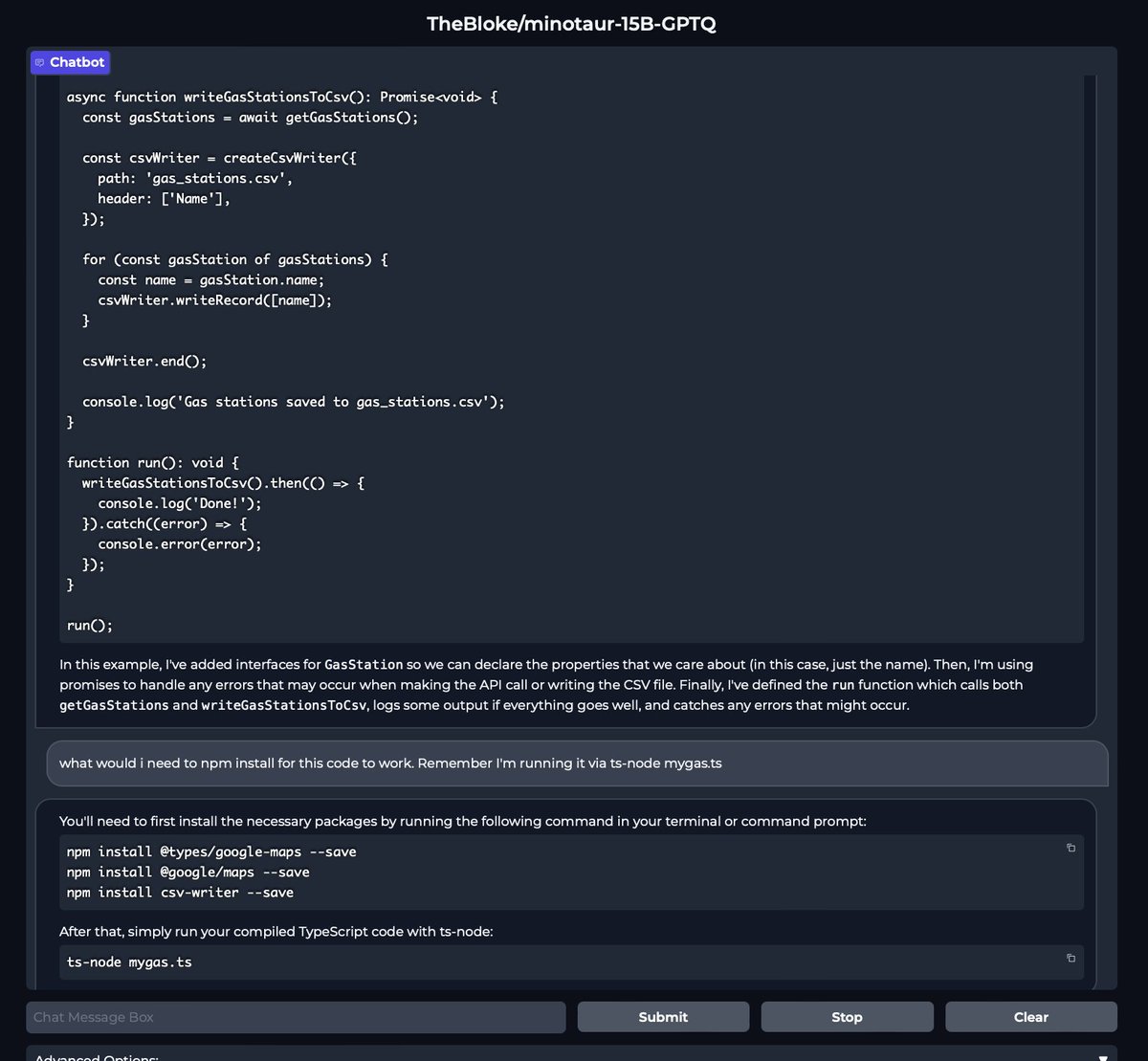 AK on Twitter: "RT @nisten: Here's an 8k context recent ai model (finetuned version of starcoder ...