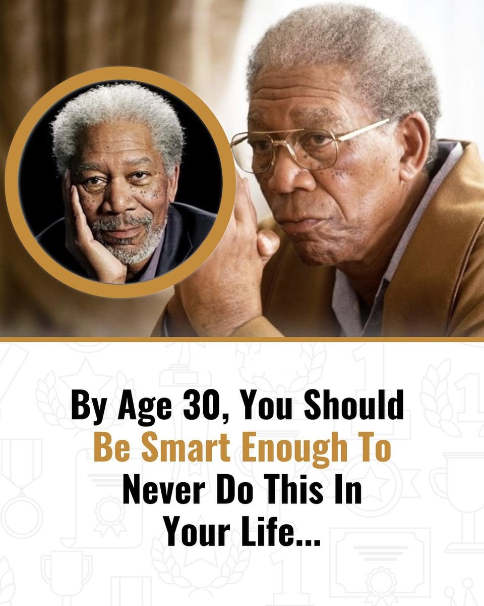 By age 30, you should be smart enough to never do this in your life ...