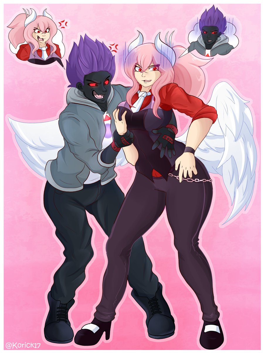 Korick on Twitter: "Aless messed up a teleportation spell, causing her and Dark to swap bodies ...