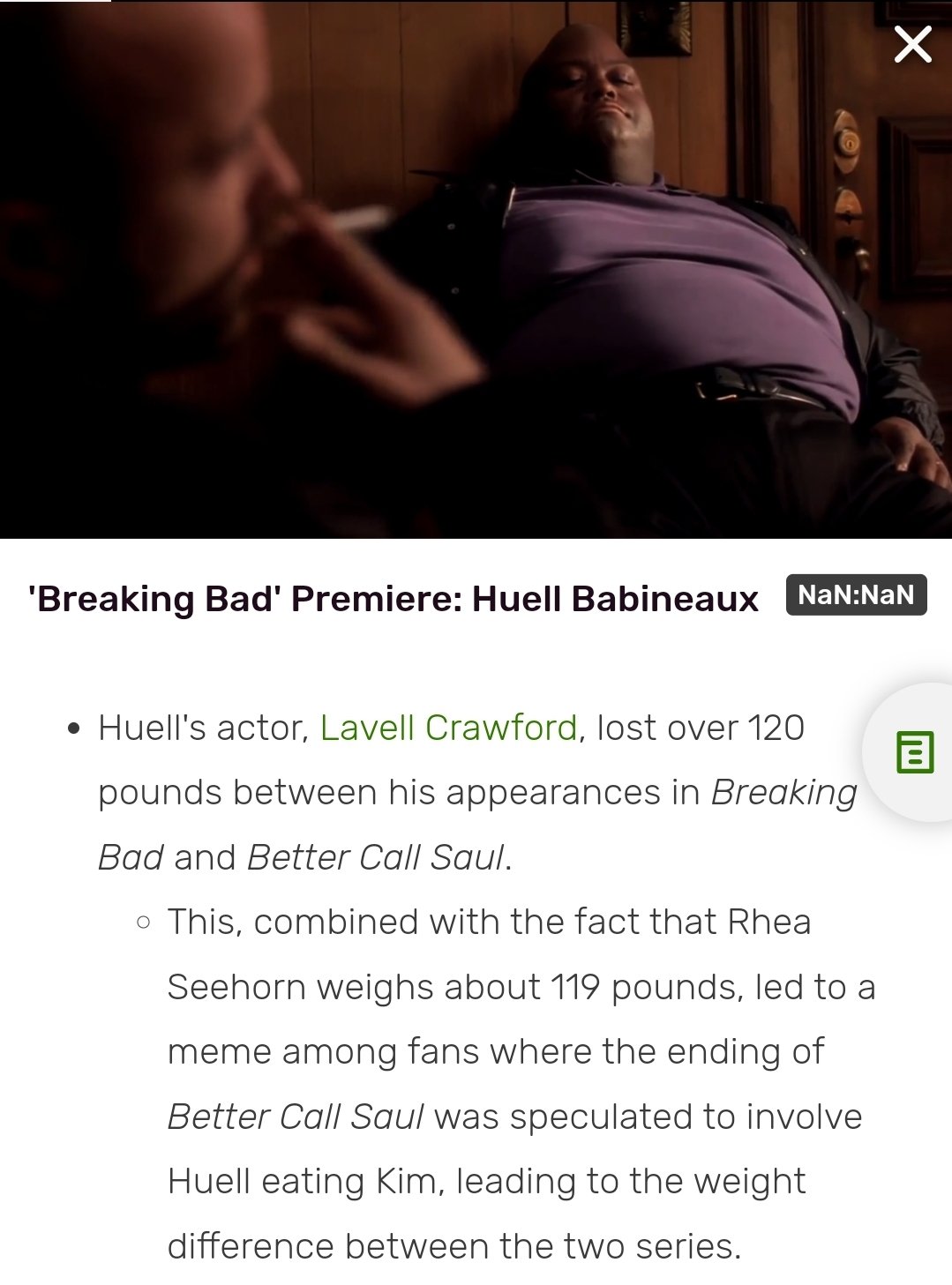 Huell Breaking Bad Laying On Money