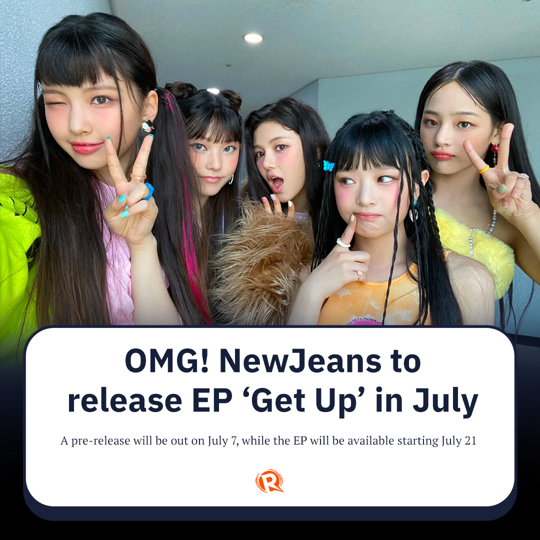 Rappler on Twitter: "Oh my, oh my god! K-pop rising girl group NewJeans is gearing up for a ...