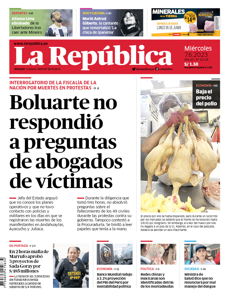 La República On Twitter 🗞 ¡buenos Días 👋 Esta Es Nuestra Portada De