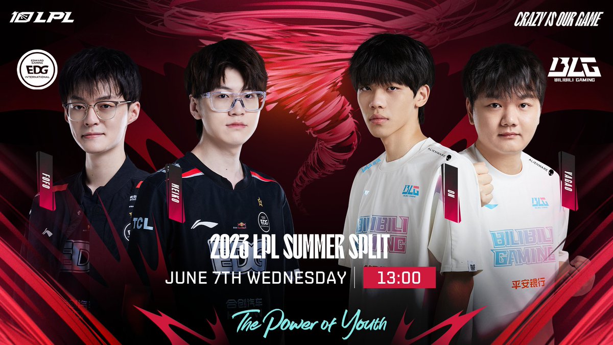 LPL on Twitter: "This one is a series you DON'T WANT TO MISS. EDG & BLG will take the stage at ...