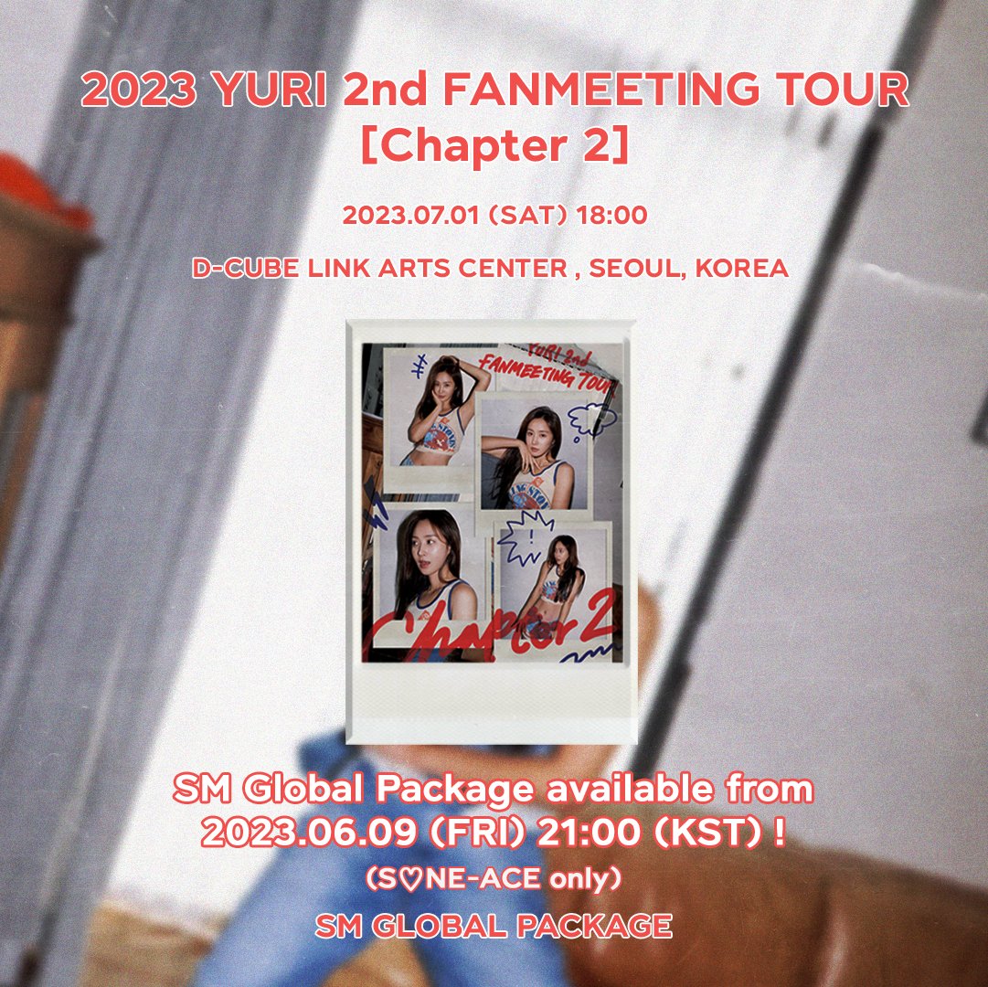 SM GLOBAL PACKAGE on Twitter: "[2023 YURI 2nd FANMEETING TOUR[Chapter 2]] SM Global Package ...