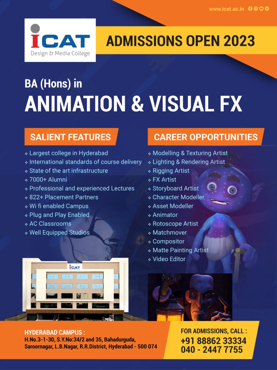 ICAT Design & Media College, Hyderabad (@icathyderabad) / Twitter