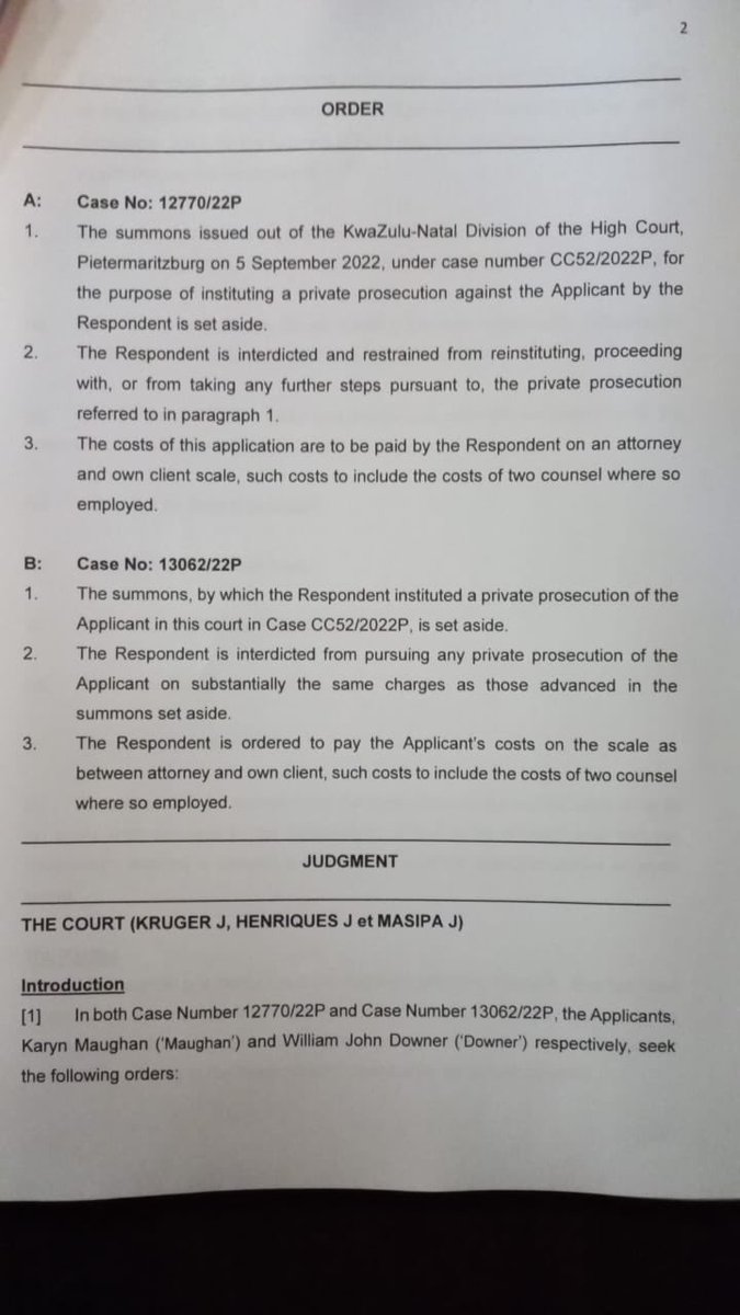 MzansiIndian on Twitter: "Jacob Zuma loses the case against Karyn Maughan. Get ready to see a ...