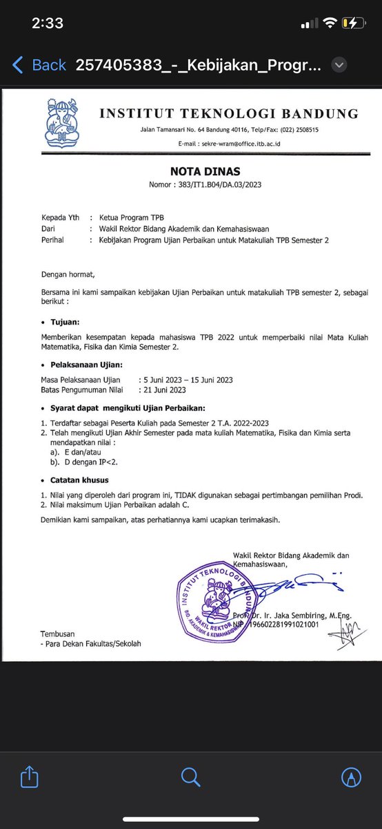 ITBfess π π± on Twitter: ITBfess π π± on Twitter: