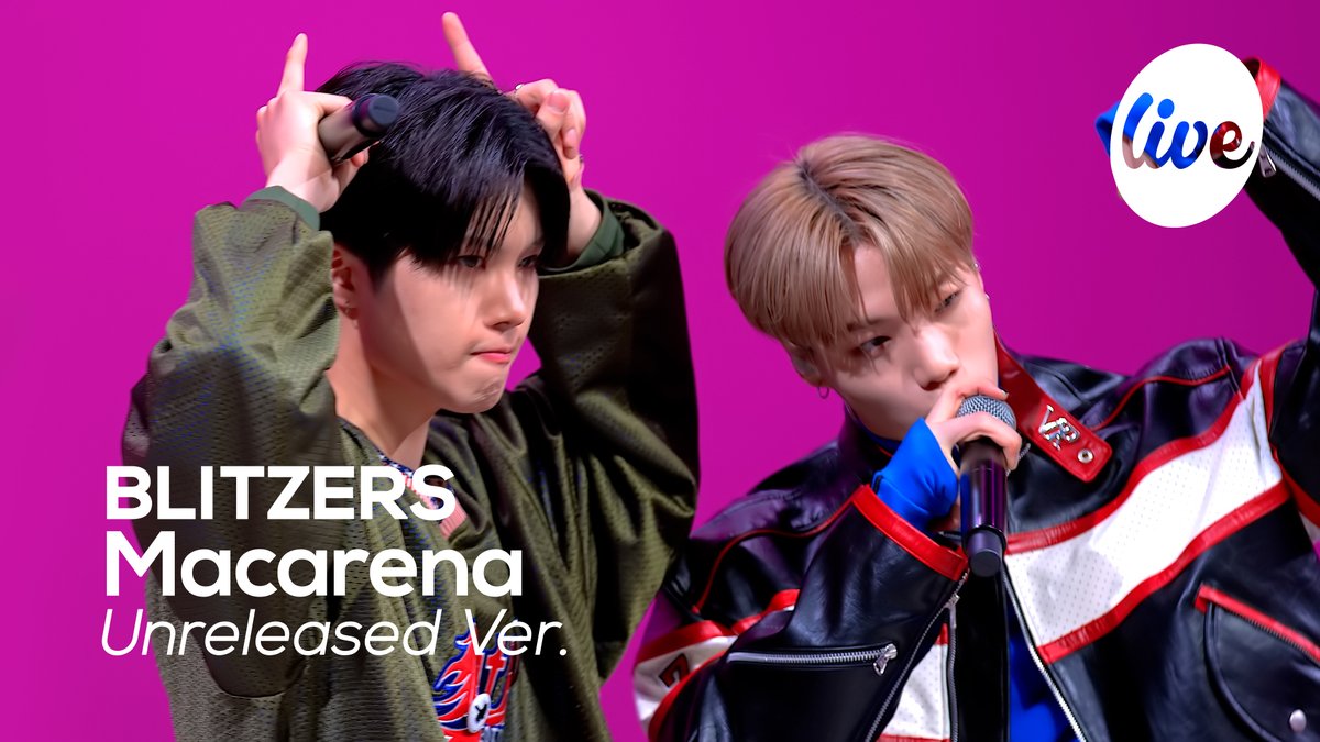 it's Live on Twitter: "[it’s Live] #블리처스 (#BLITZERS) - “#마카레나” Check out on TikTok #진화 https ...