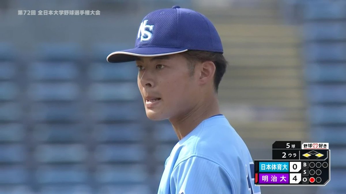 明治大学野球部【公式】 on Twitter: "RT @jsports_yakyu: ⚾2回裏⚾ 1アウト1、3塁 明治大 #上田希由翔 フェンスギリギリ 3ランホームラン #日本体育大学 ...