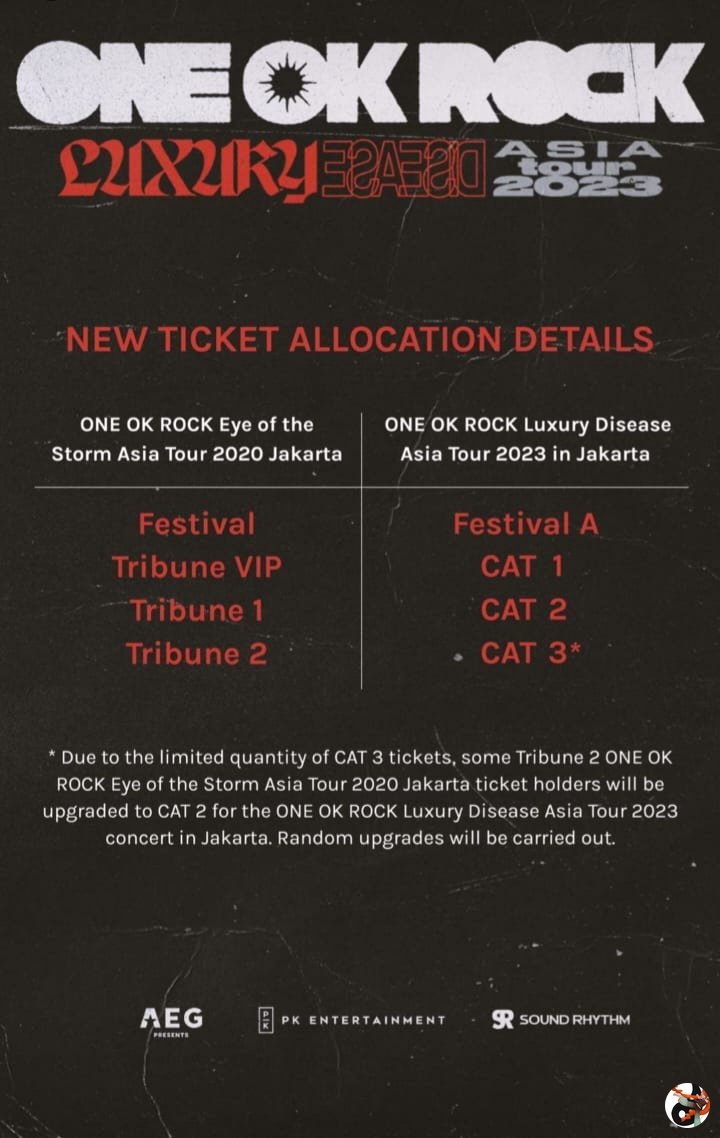 JAPANFESS TERANG on Twitter: "*jpf sekilas info tentang yg refund tiket one ok rock"