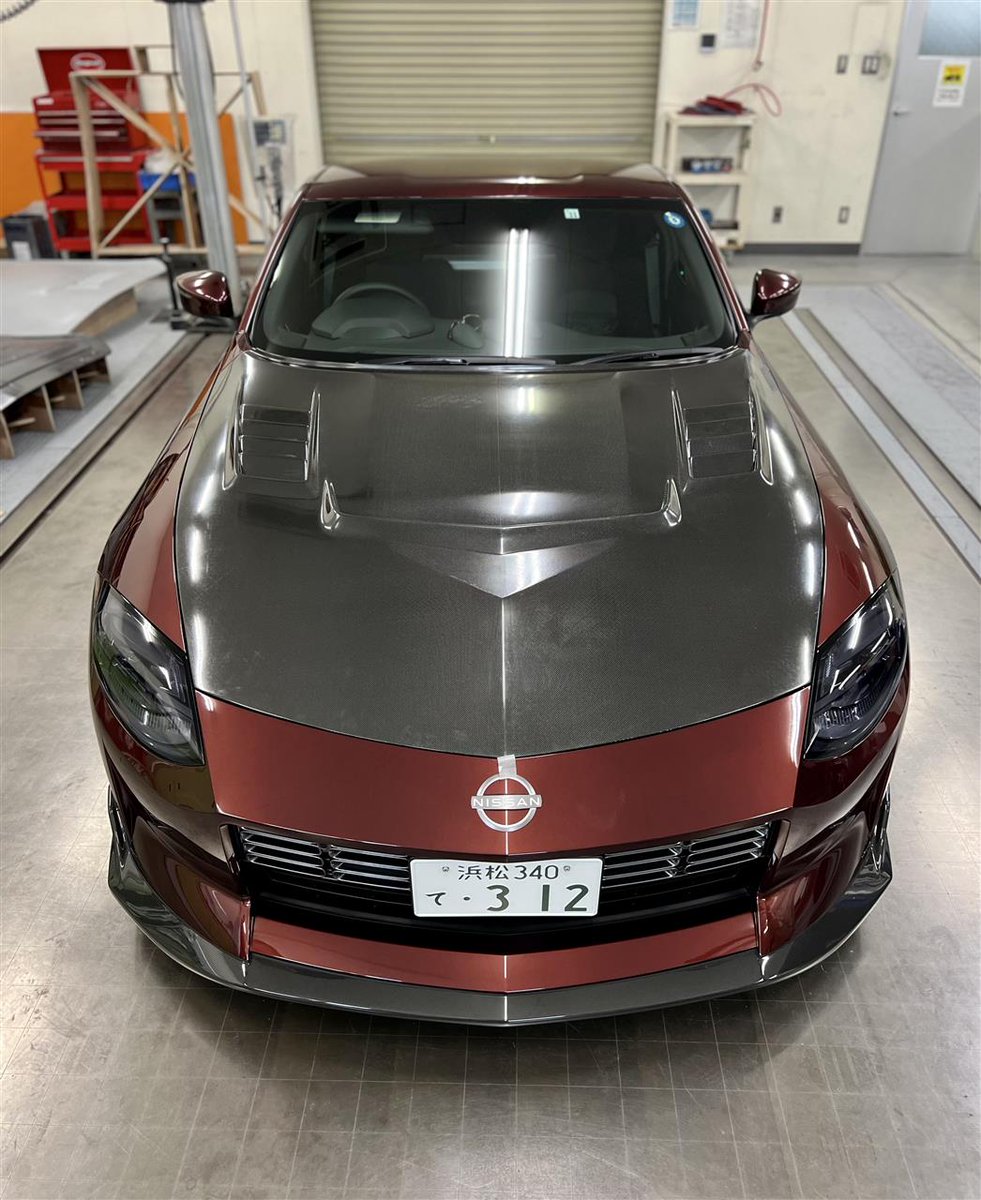 新型Z情報局 on Twitter: "RT @mcota0911: ASM x SAH 【NISSAN RZ34 Aero Bonnet】取付け確認に行って来ました。 既に販売開始をしており ...