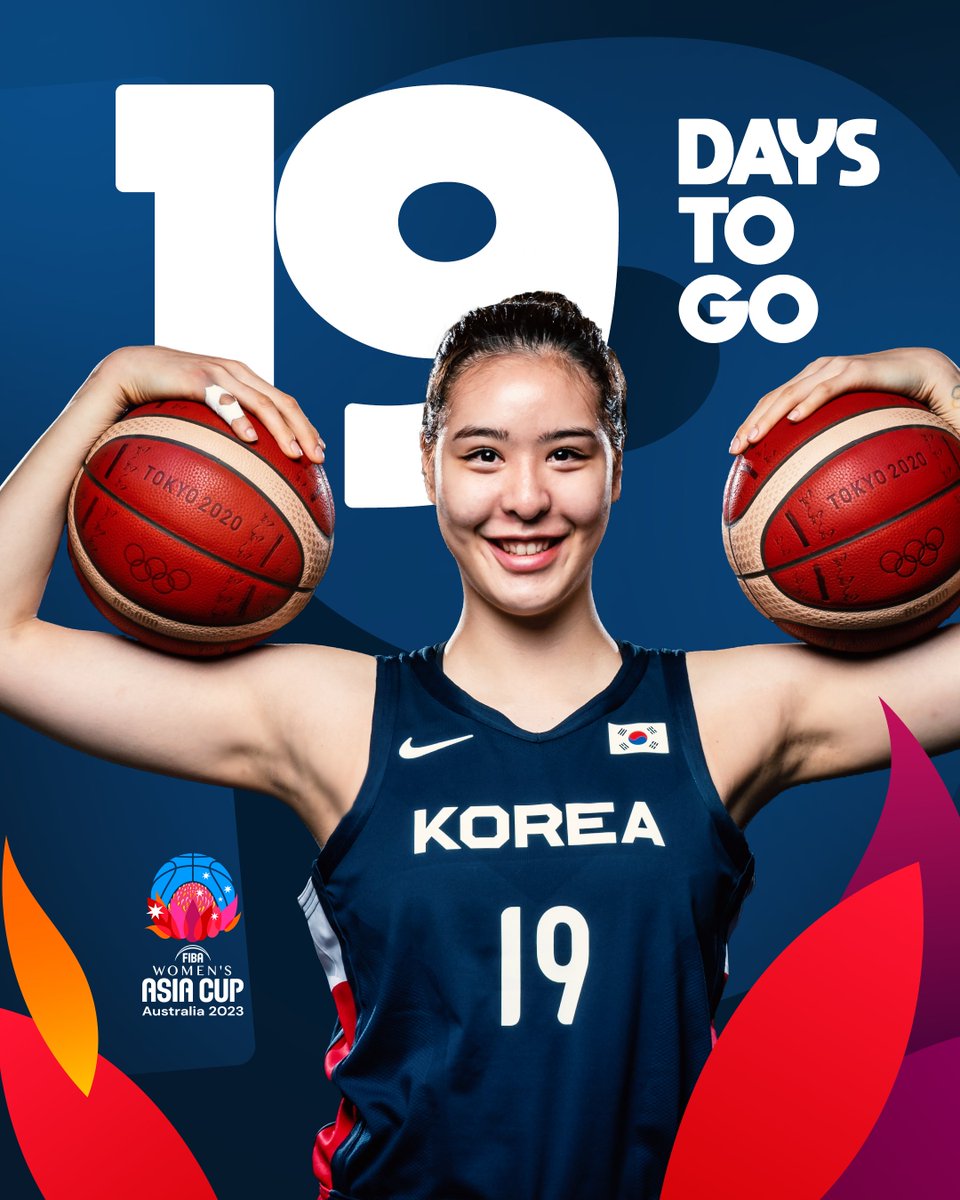 FIBA Women's Asia Cup on Twitter: "We’ve got 1️⃣9️⃣ days to go before Park Jisu and Korea go for ...
