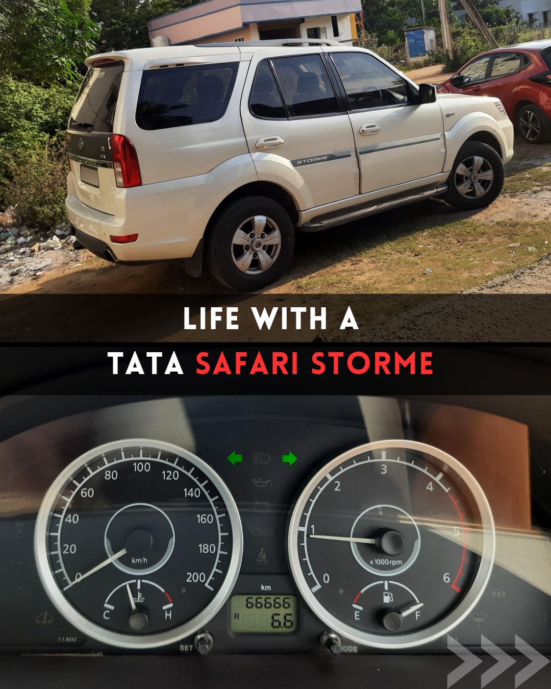 Tata Safari Storme Speedometer