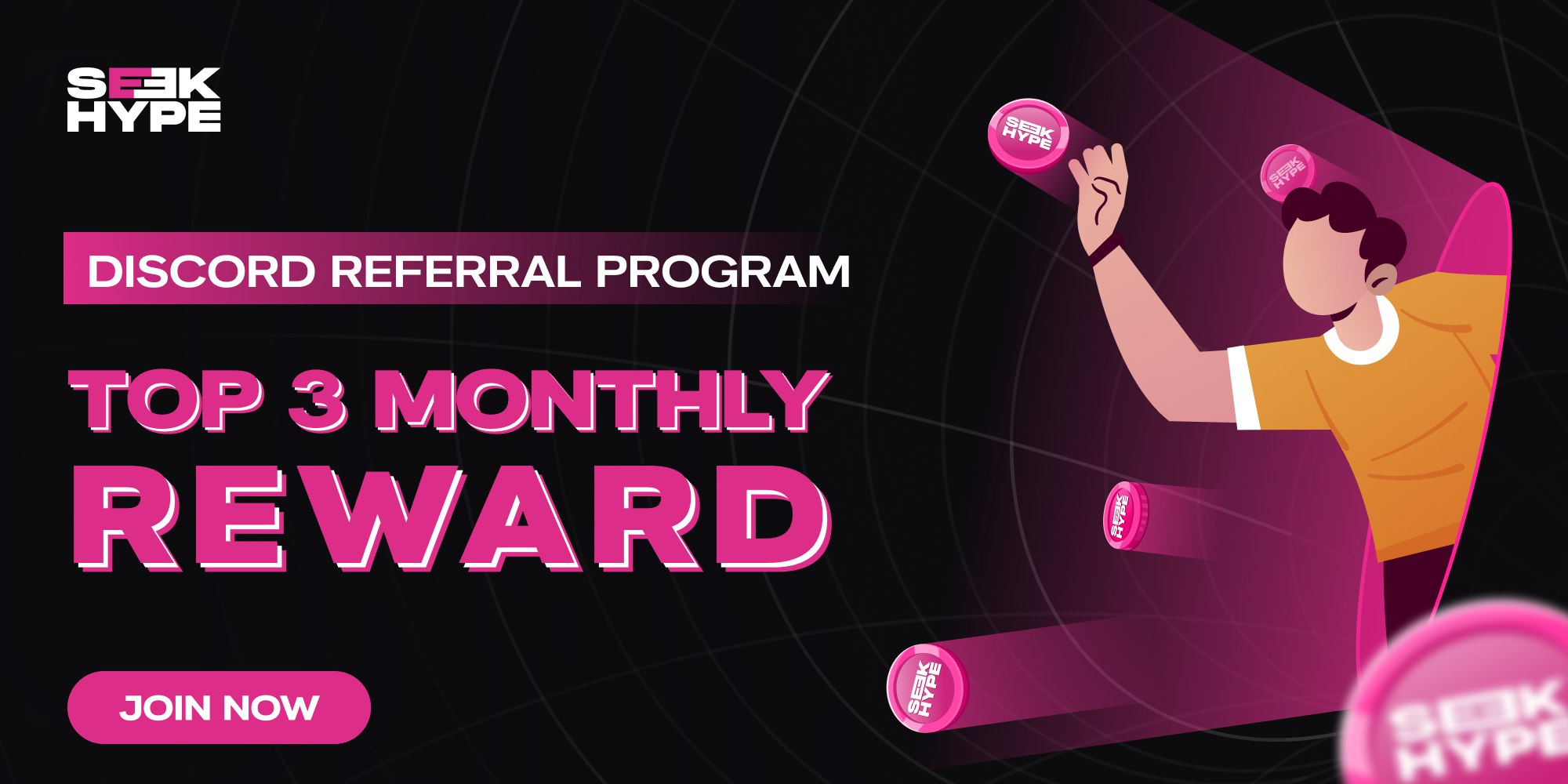 SeekHYPE on Twitter: "🤗 Hey, HYPE Seekers! Do you want to earn reward and have fun with your ...