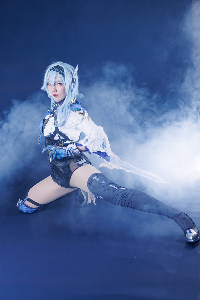 嘘も方善 on Twitter: "RT @kumi_227: cosplay Genshin Impact Eula photo @dai7891"