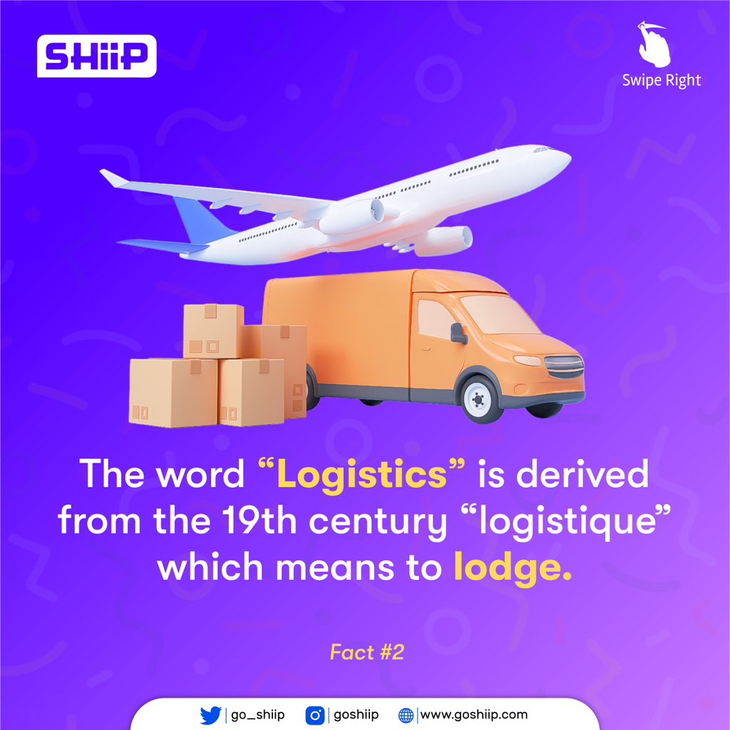 Ronnie of TBR🦋 on Twitter: "RT @go_shiip: We listed 3 fun logistics facts you probably didn't ...