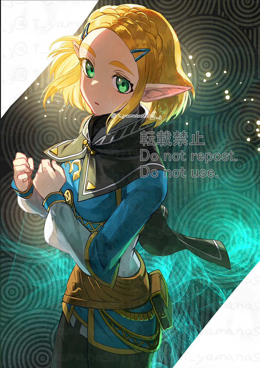 ゼルダ姫 「ゼルダの伝説 ティアーズ オブ ザ キングダム ゼルダ」 月見里大樹🐔木l曜21時絵🐤のイラスト