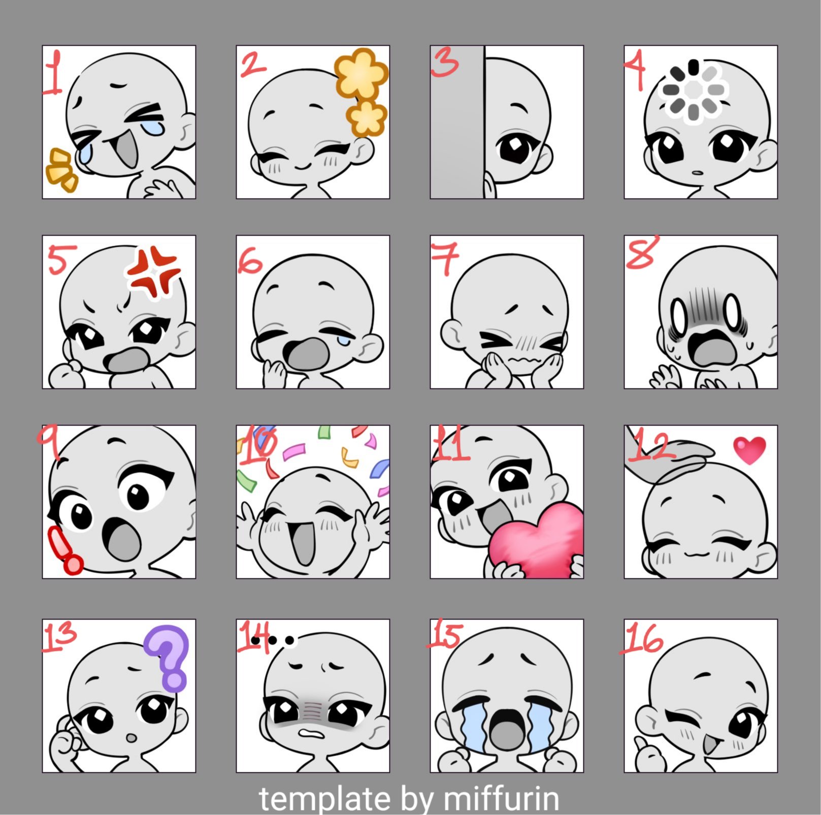Anime Base Chibi Group