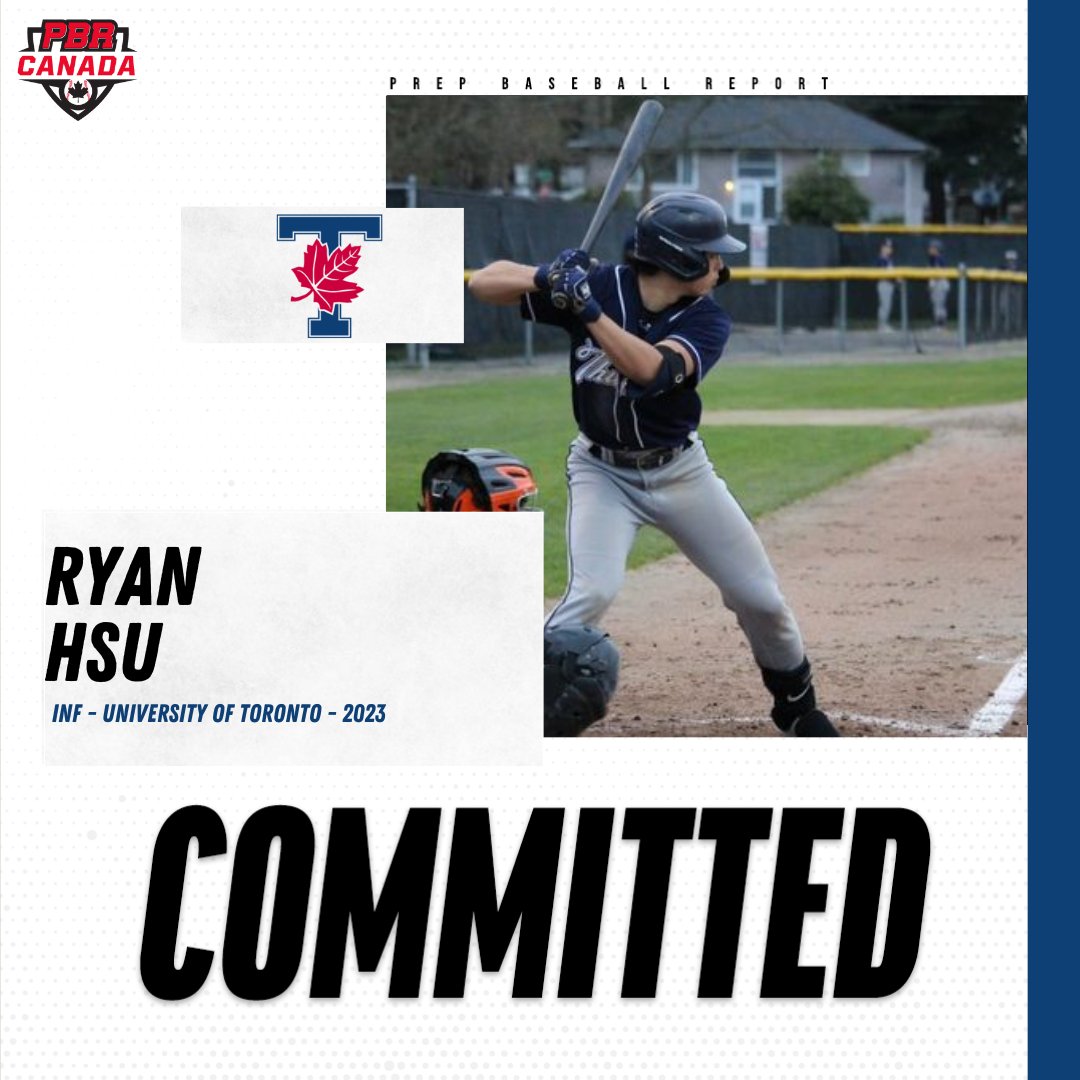 PBR British Columbia on Twitter: "🚨𝐂𝐎𝐌𝐌𝐈𝐓𝐌𝐄𝐍𝐓 𝐀𝐋𝐄𝐑𝐓🚨 '23 INF Ryan Hsu (@UBCThunderPBL) has ...