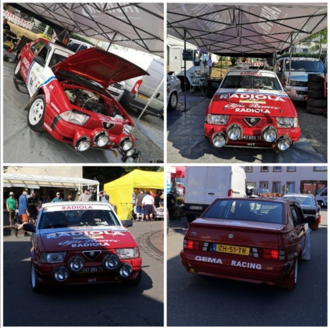 Retr⭕mania on Twitter: "Alfa Romeo Pit stop 🛑 #Rally #classiccars"