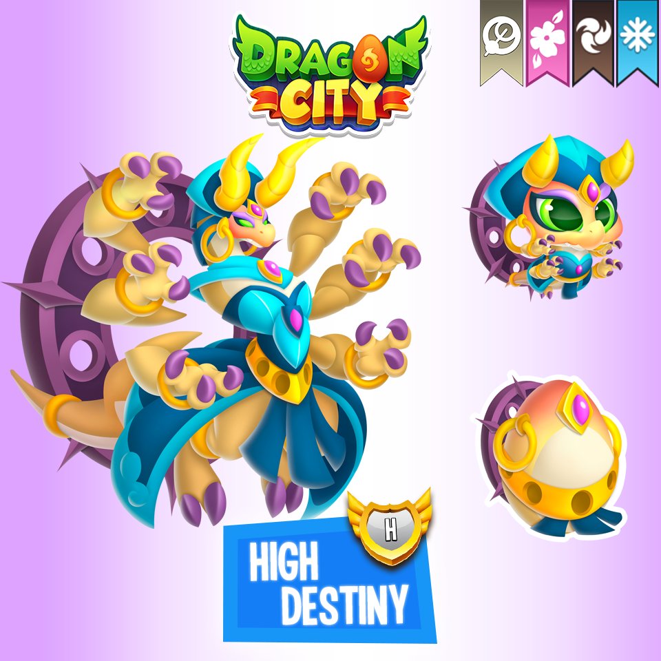 DragonCity on Twitter: "For good or for bad, the High Destiny Dragon is about to seal her fate ...