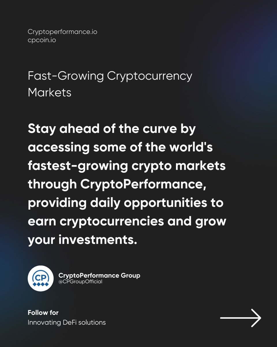 CryptoPerformance Group | CPCoin | CP BANQ on Twitter: