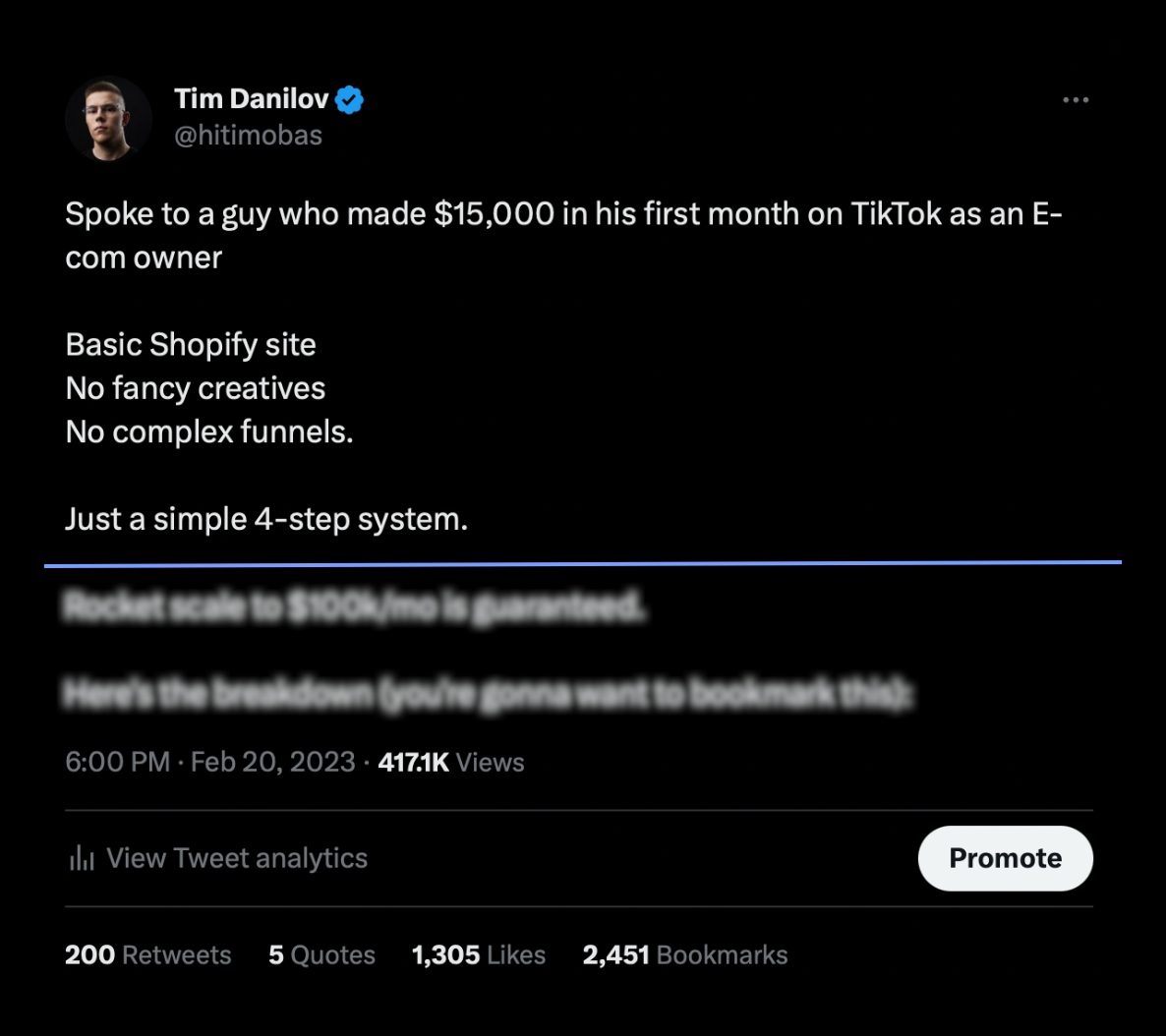 Tim Danilov on Twitter: "3 → Just a framework "Just a simple 3-step system" Can you imagine how ...