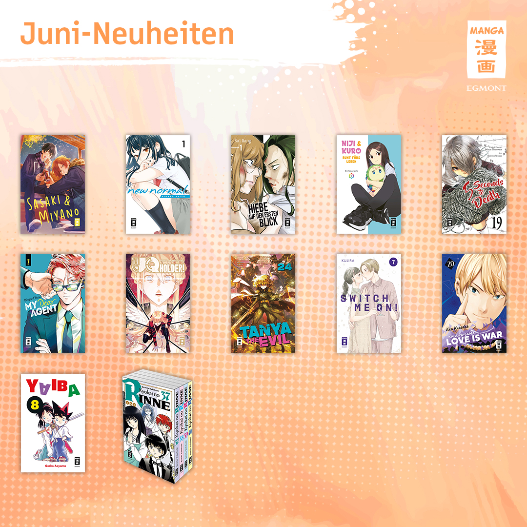 Egmont Manga on Twitter: "Der Juni wird heiß, denn diesen Monat haben wir zwei aggressive Office ...