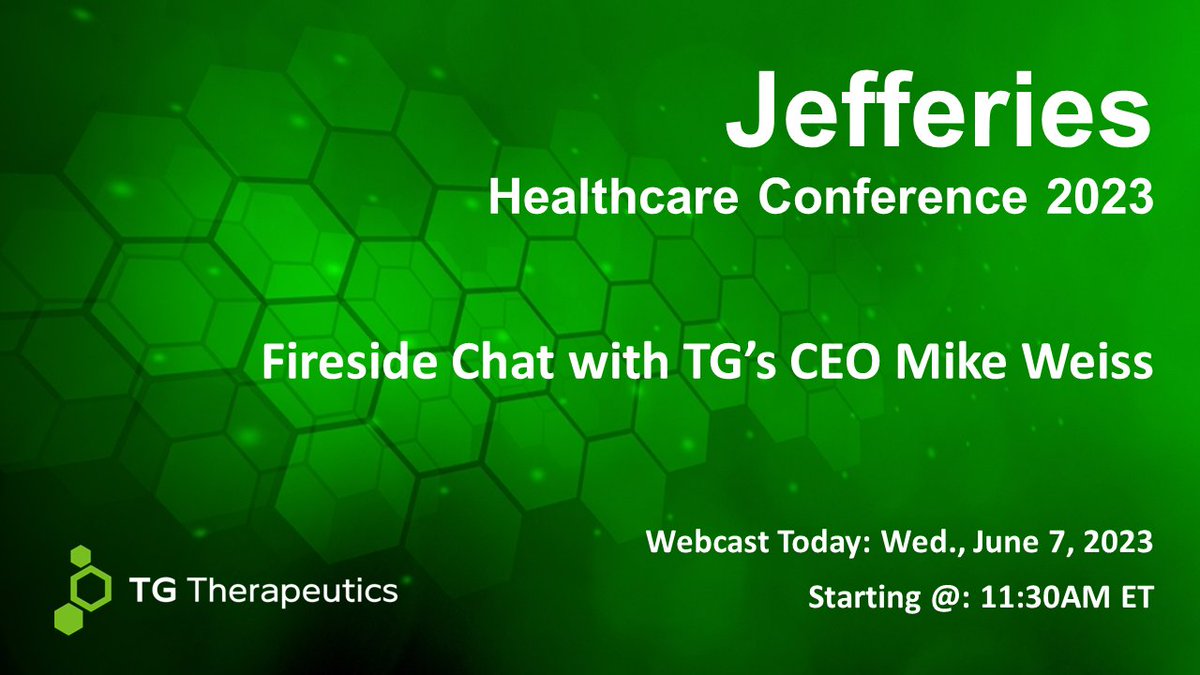TG Therapeutics on Twitter: TG Therapeutics on Twitter: