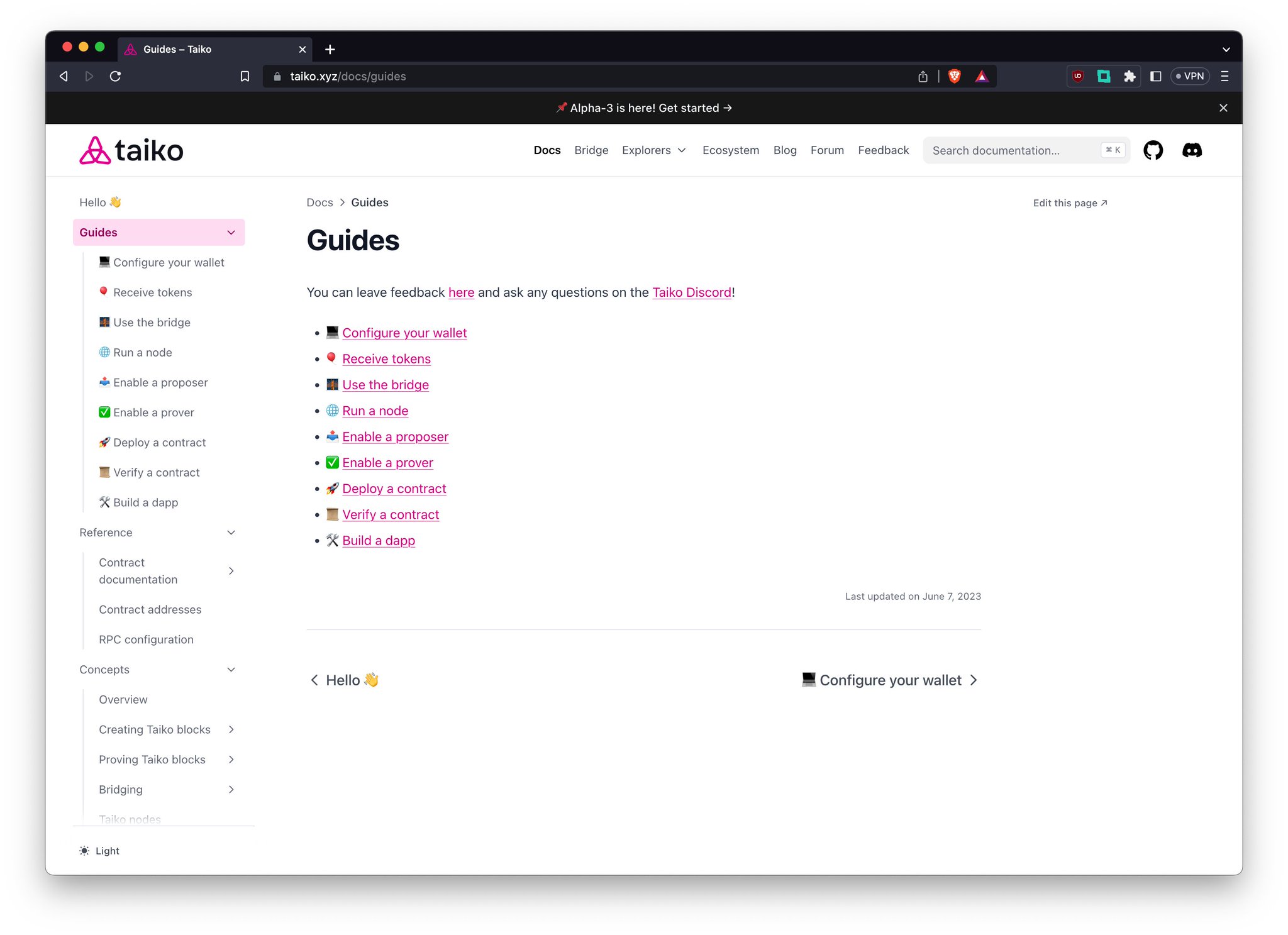 Taiko 🥁 on Twitter: "Full alpha-3 launch details are in our blog post: https://t.co/d4uTNh9oq1 ...