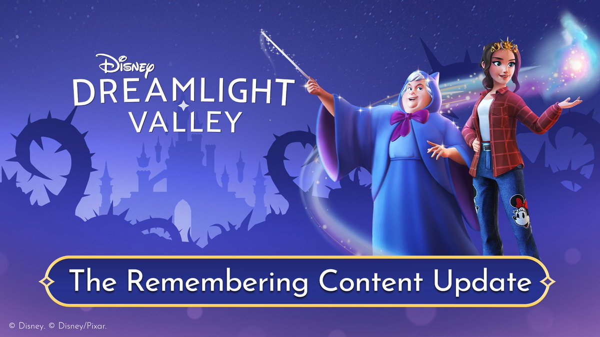 Disney Dreamlight Valley on Twitter: "The Remembering Major Content Update is Live NOW! Don’t ...
