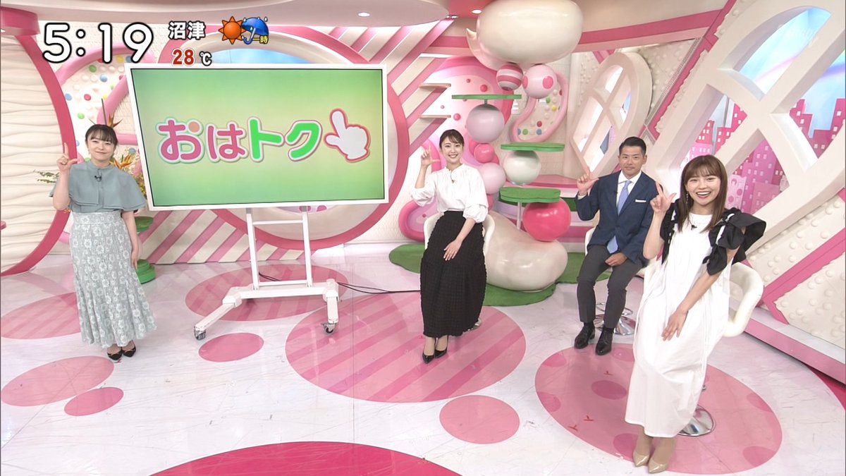 ナンガ(^O^)σ on Twitter: "#米澤かおり #林田美学 #後藤楽々 #中野謙吾 #Oha4 #2023年6月7日"