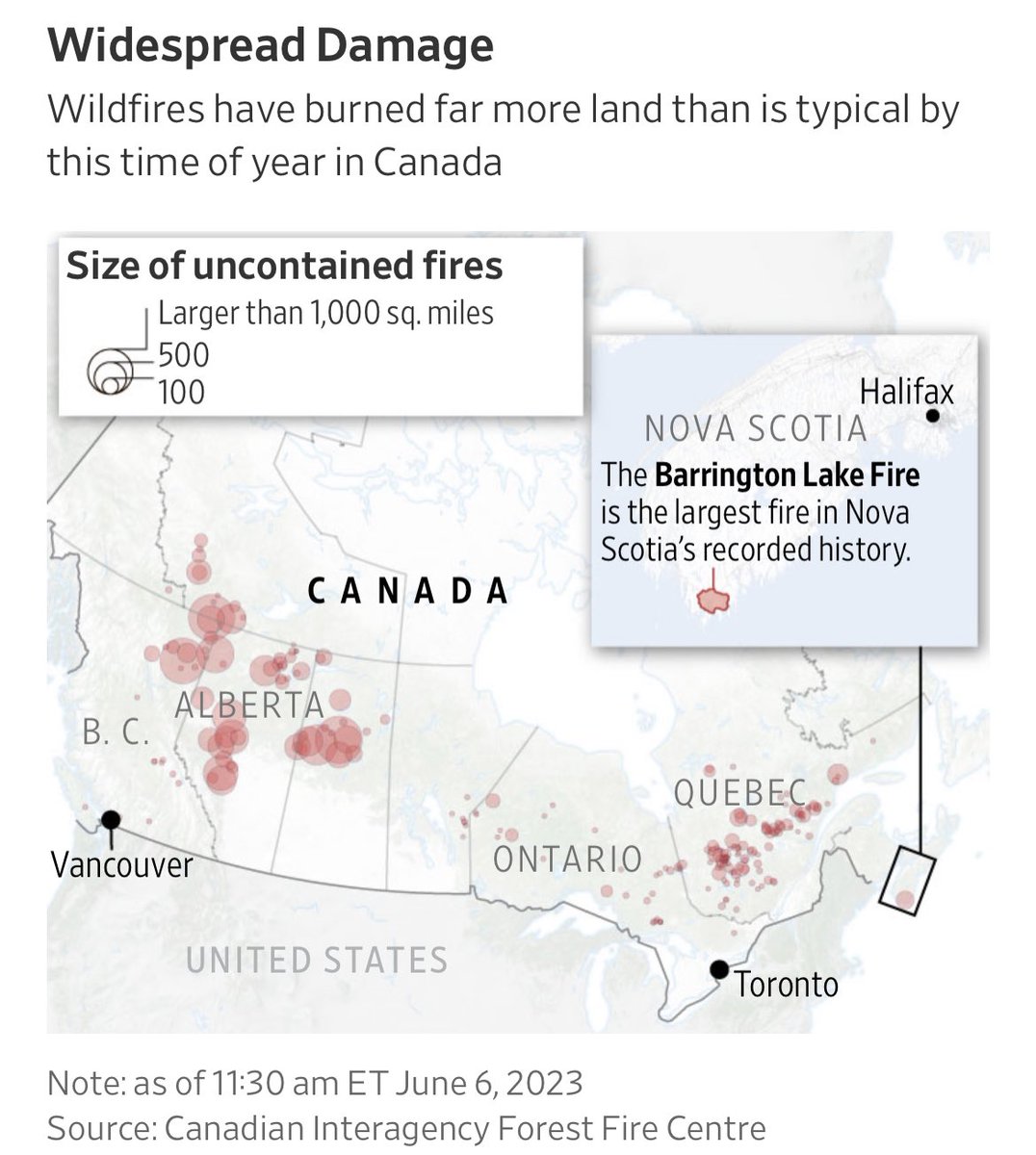 Science Is Strategic On Twitter Canadian Wildfires 🔥🔥 Are Causing Air