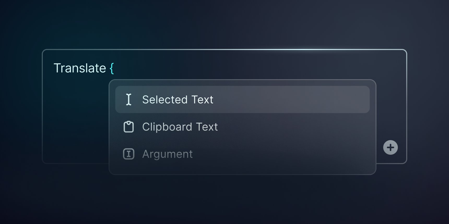 Raycast on Twitter: "v1.53.0 is out! Use placeholders in AI Commands for additional context 🔣 ...