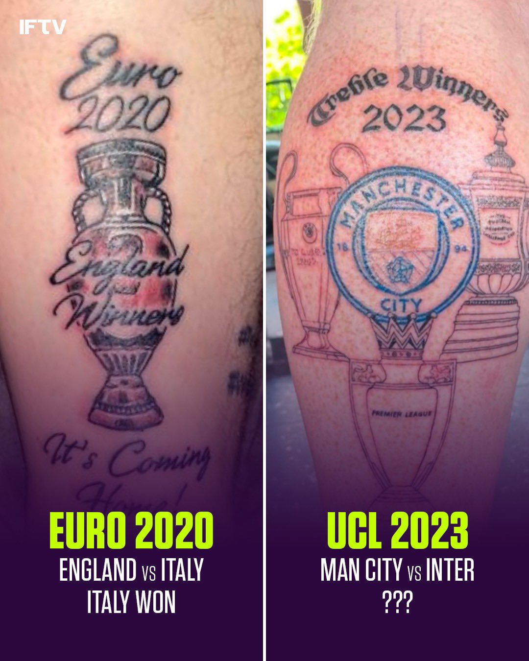 Barclays Premier League Logo Tattoo